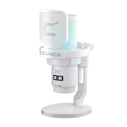 Comica Ejoy Uni Pro (D) RGB Cardioid Condenser Wireless USB Microphone ...