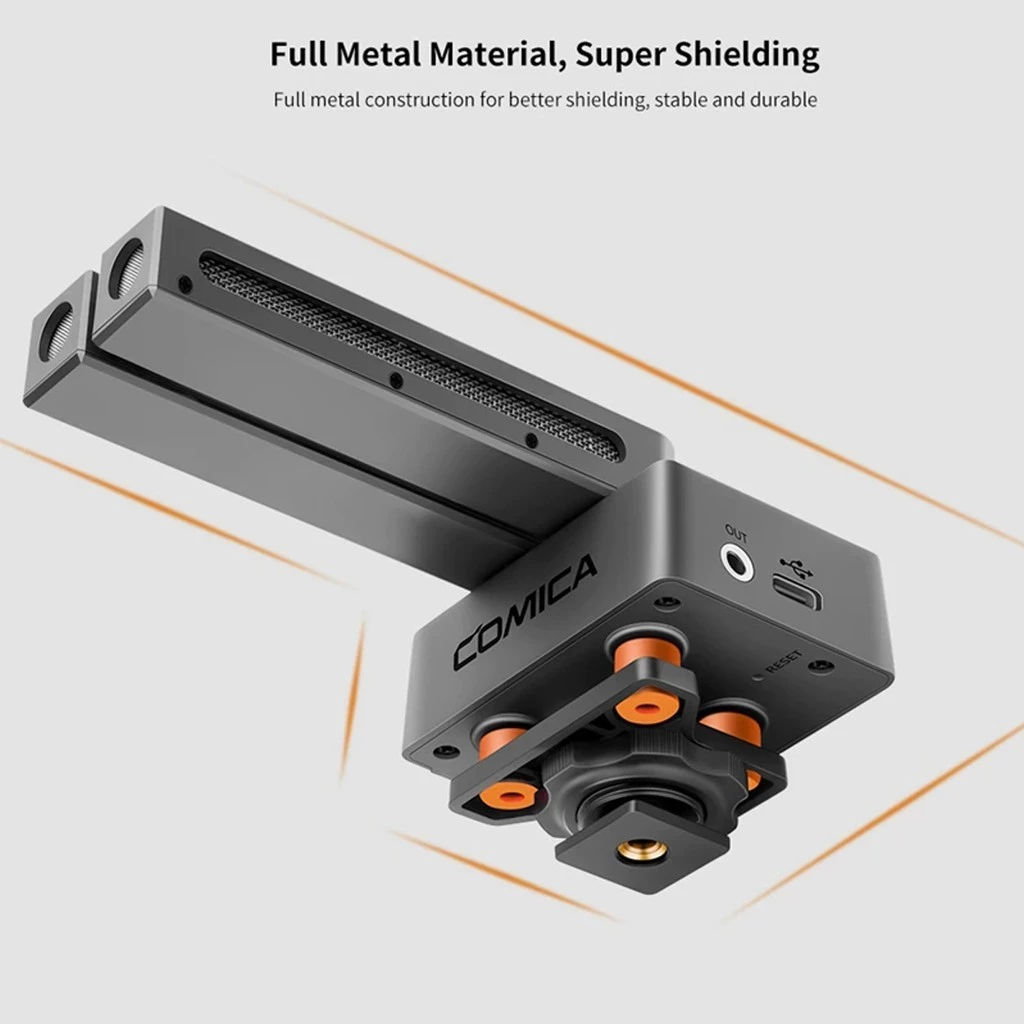 Comica Audio Traxshot Super Cardioid Transformable All-in-One Shotgun ...