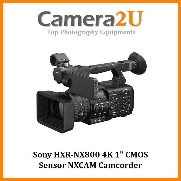 Sony HXR-NX800 4K 1" CMOS Sensor NXCAM Camcorder | Camera2u Malaysia ...