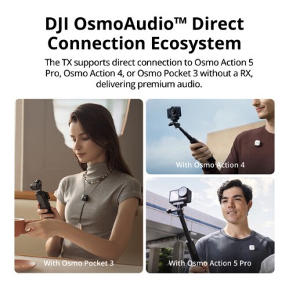 DJI Mic Mini 2-Person Compact Wireless Microphone System | Camera2u Malaysia Top Camera ...
