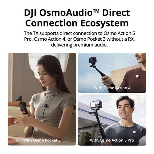 DJI Mic Mini 2-Person Compact Wireless Microphone System | Camera2u Malaysia Top Camera ...