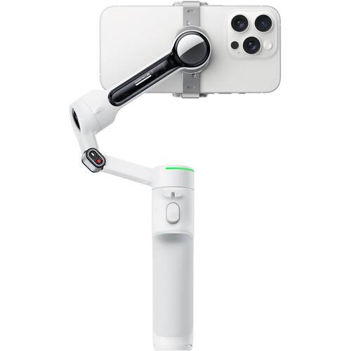 Insta360 Flow 2 Pro - The AI Tracking Smartphone Gimbal Stabilizer Built-in Selfie Stick Tripod ...