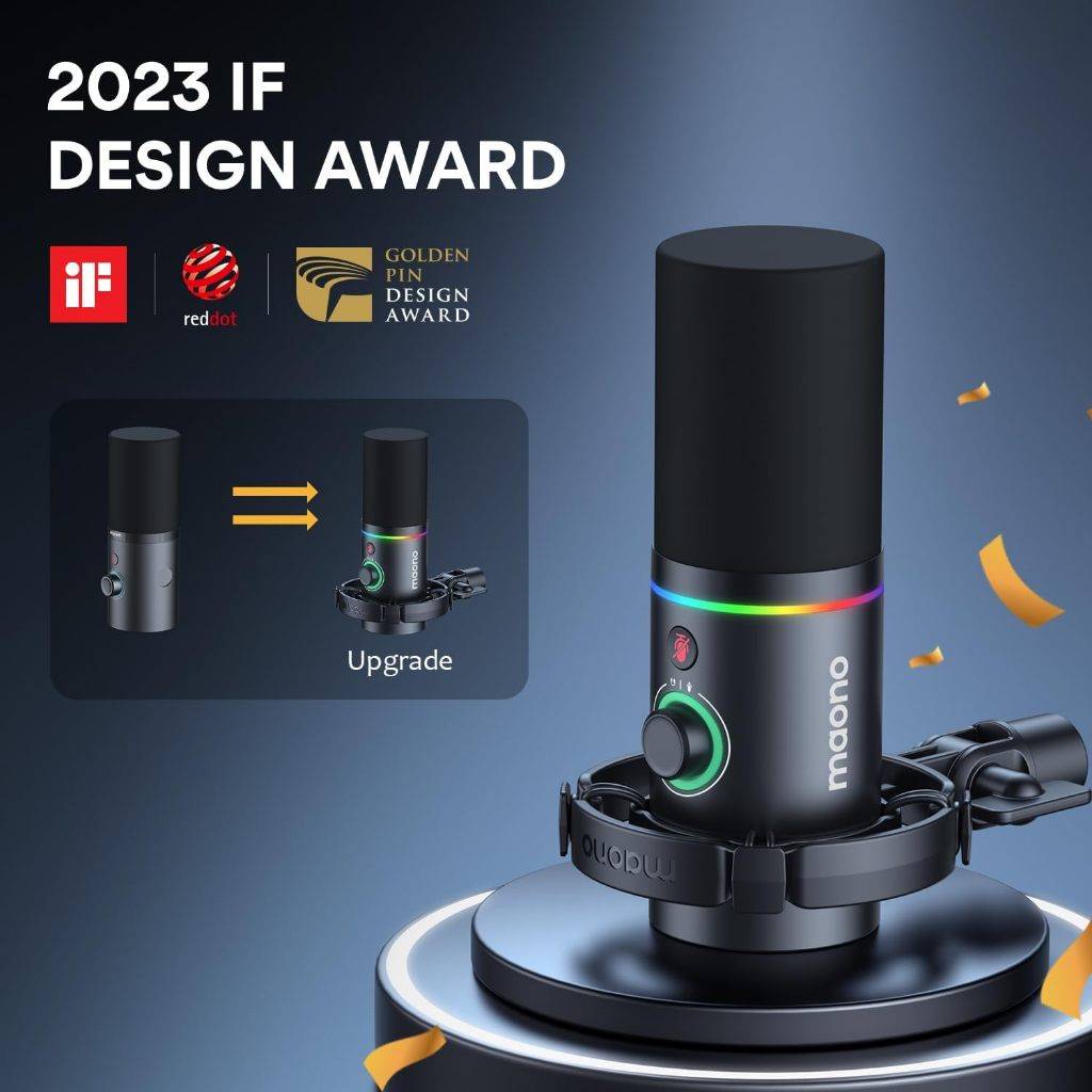 Maono PD200XS Dynamic Microphone USB / XLR Dual Mode Dynamic Gaming ...