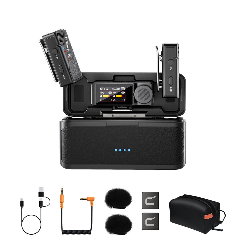 Comica BooMax 2.4G 32-Bit Float Internal Recording Wireless Microphone ...