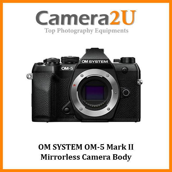 OM SYSTEM OM-5 Mark II Mirrorless Camera Body OM5 +64GB +Bag | Camera2u ...