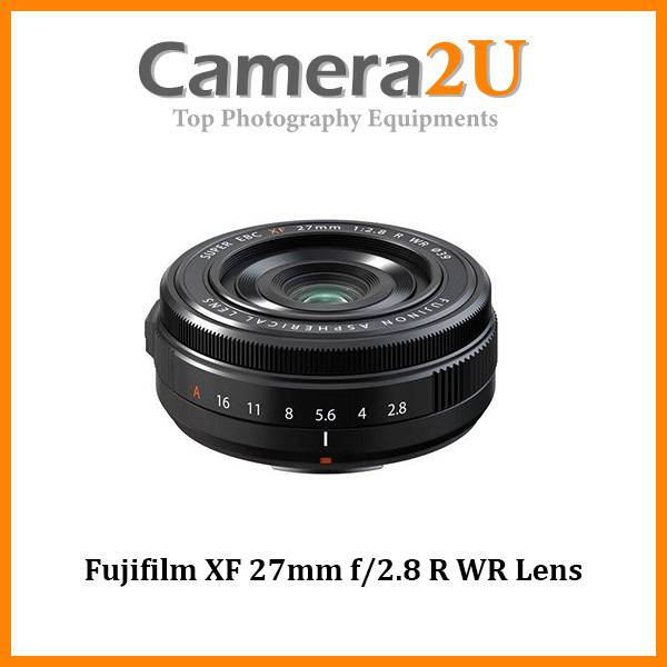 Fujifilm XF 27mm f/2.8 R WR Lens | Camera2u Malaysia Top Camera