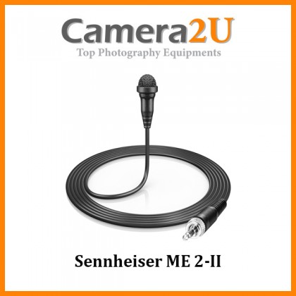 Sennheiser ME 2-II Omnidirectional Lavalier Microphone | Camera2u Malaysia Top Camera Equipments ...