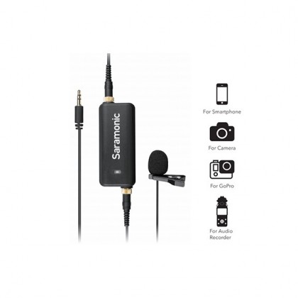 Saramonic LavMic Premium Lavalier Microphone | Camera2u Malaysia Top Camera Equipments Store