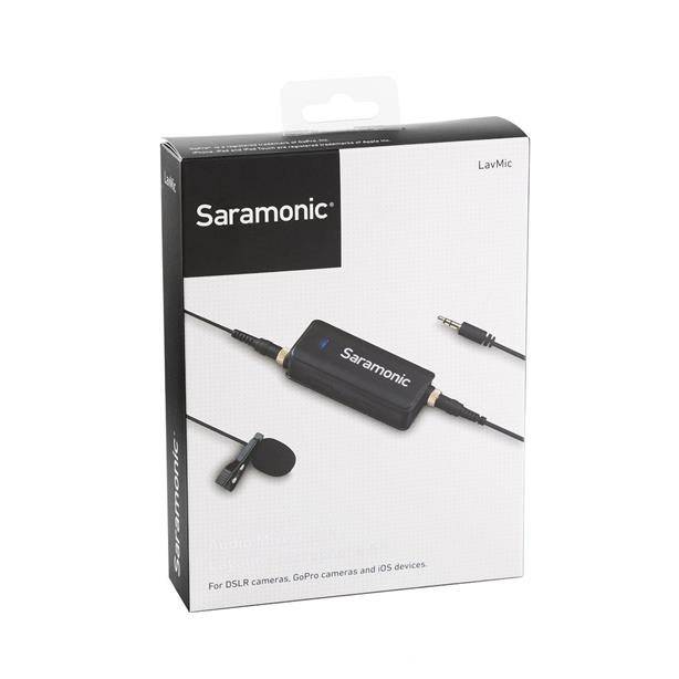 Saramonic LavMic Premium Lavalier Microphone | Camera2u Malaysia Top Camera Equipments Store