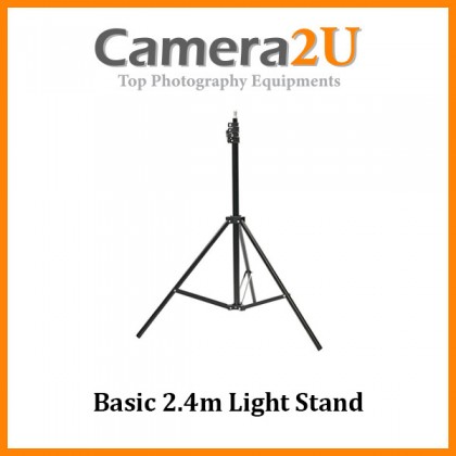 Basic 2.4M Light Stand | Camera2u Malaysia Top Camera Equipments Store