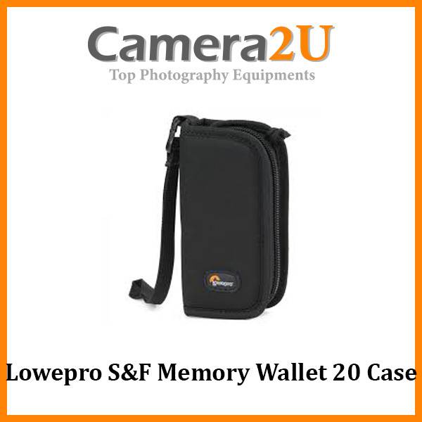 Lowepro S&F Memory Wallet 20 Case for Memory Card | Camera2u Malaysia ...