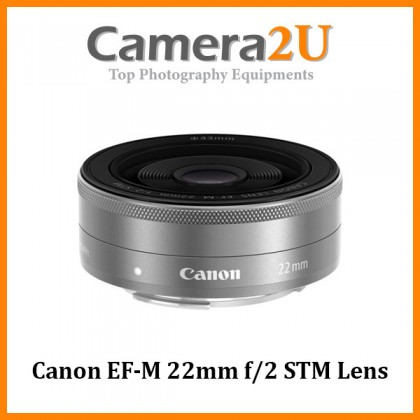 Canon EF-M 22mm f/2 STM Lens (MSIA) | Camera2u Malaysia Top Camera Equipments Store