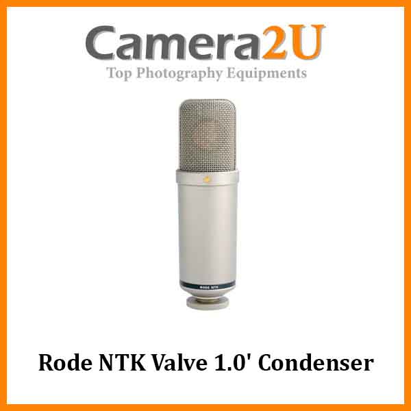 Rode NTK Valve 1.0' Condenser Microphone | Camera2u Malaysia Top Camera ...