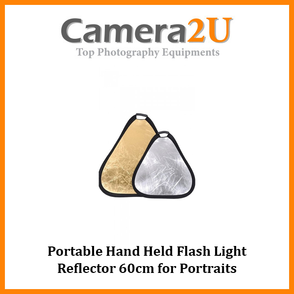 Portable Hand Held Flash Light Reflector 60cm for Portraits | Camera2u ...