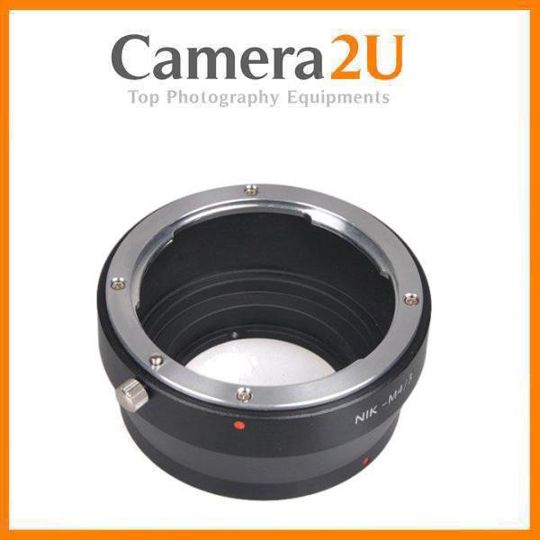 Nikon Lens to MFT M43 Micro 43 M4/3 Body Mount Adapter | Camera2u ...