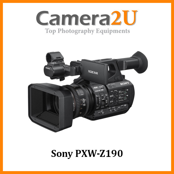 Sony PXW-Z190 4K 3-CMOS 1/3 Sensor XDCAM Camcorder (Malaysia Warranty ...