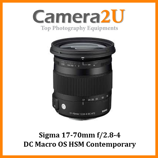 Sigma 17-70mm f/2.8-4 DC Macro OS HSM Contemporary Lens (Import ...