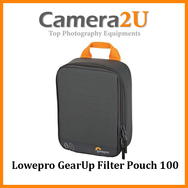 Lowepro GearUp Filter Pouch 100 for Square Filter & Round Filter Case ...