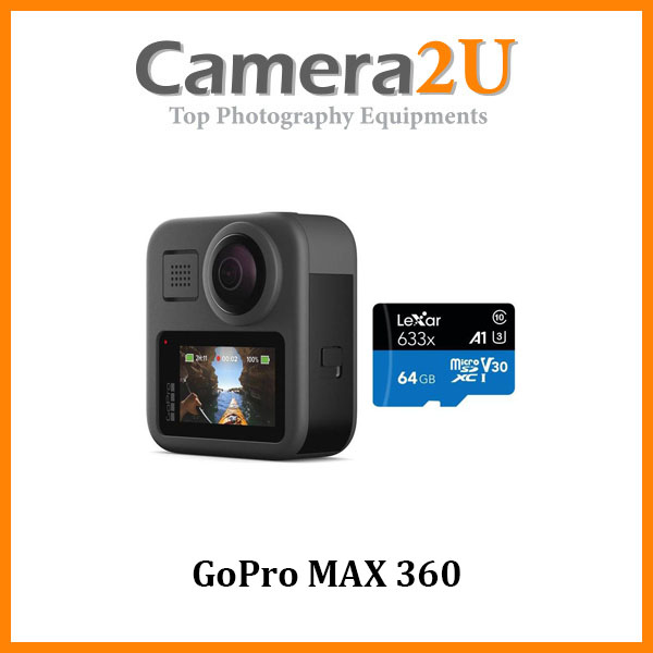 GoPro MAX 360 Action Camera +64GB | Camera2u Malaysia Top Camera ...