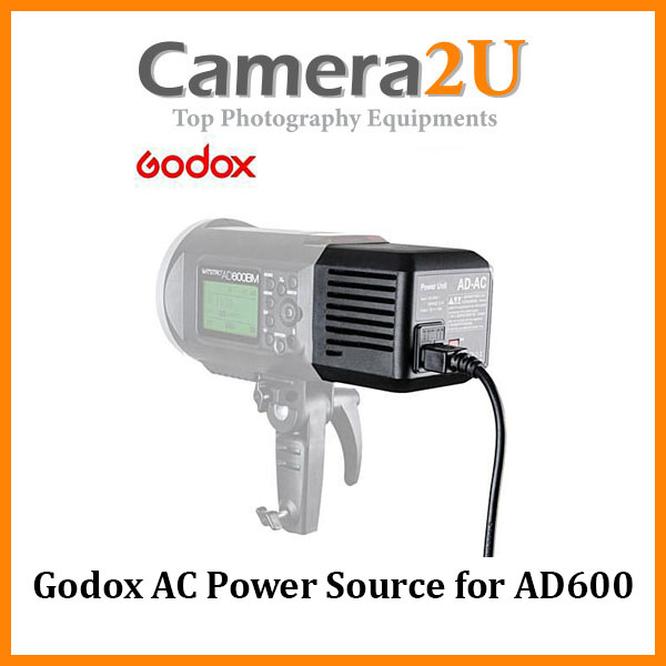 Godox AC Power Source for AD600 Series AD-AC | Camera2u Malaysia Top ...