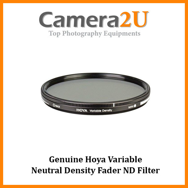 Genuine Hoya Variable Neutral Density Fader ND Filter | Camera2u ...