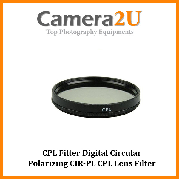 CPL Filter Digital Circular Polarizing CIR-PL CPL Lens Filter ...