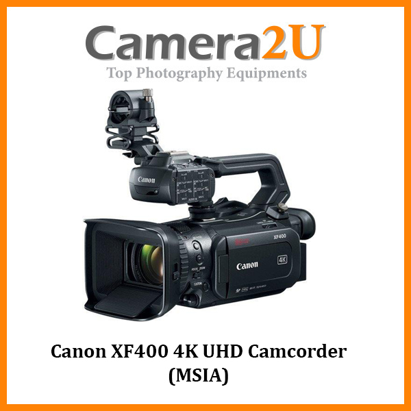 Canon XF400 4K UHD 60P Camcorder With Dual-Pixel Autofocus (MSIA ...