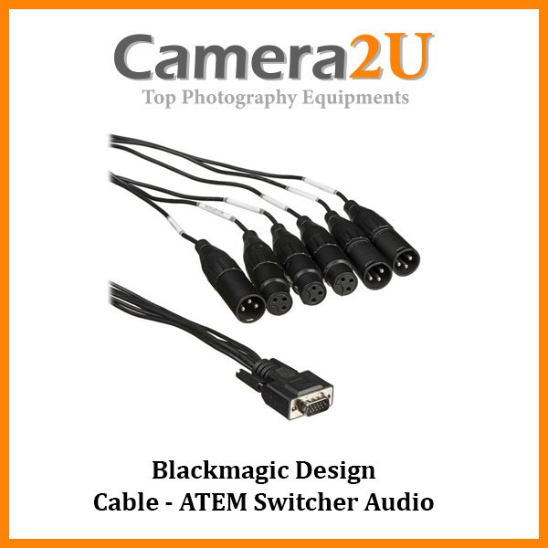 Blackmagic Design Cable - ATEM Switcher Audio | Camera2u Malaysia Top ...