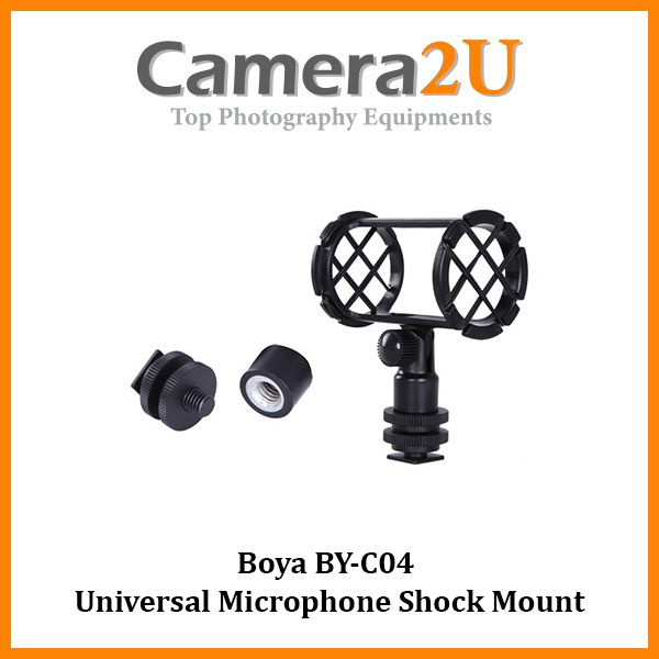 Boya BY-C04 Microphone Shock Mount for RODE NT4 | Camera2u Malaysia Top ...