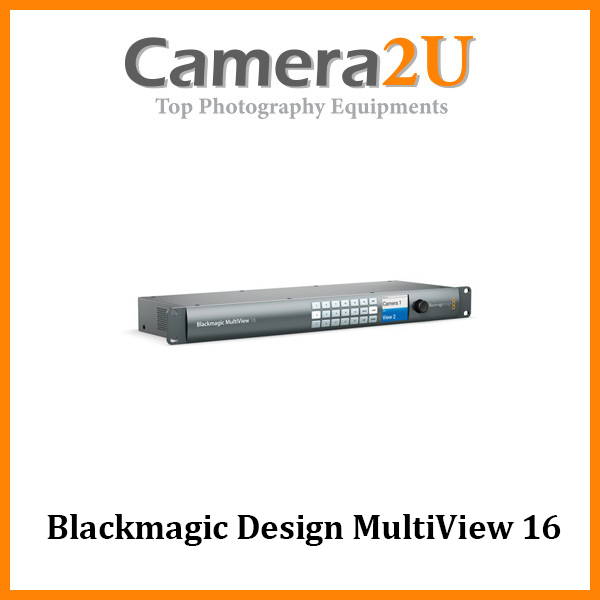 Blackmagic Design MultiView 16 | Camera2u Malaysia Top Camera ...