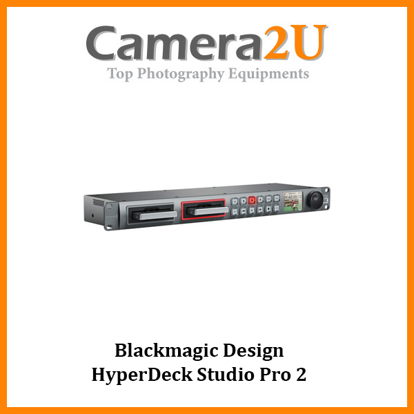 Blackmagic Design HyperDeck Studio Pro 2 | Camera2u Malaysia Top Camera ...