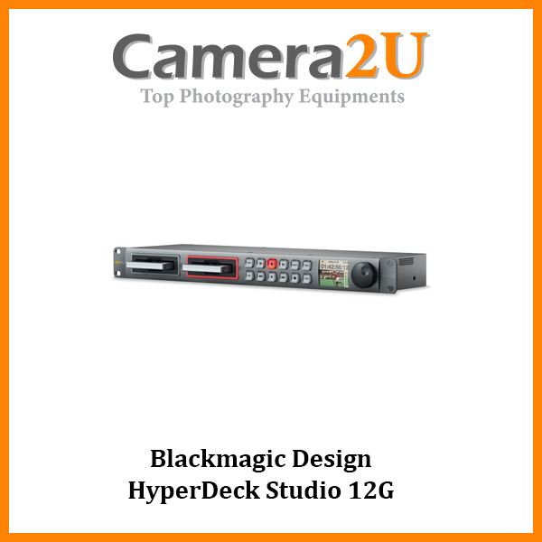 Blackmagic Design HyperDeck Studio 12G | Camera2u Malaysia Top Camera ...