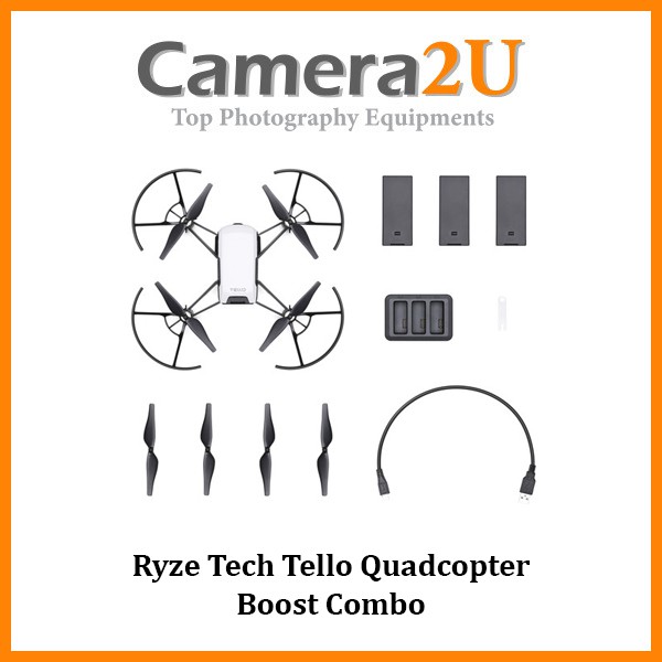 DJI Tello Boost Combo | Camera2u Malaysia Top Camera Equipments Store