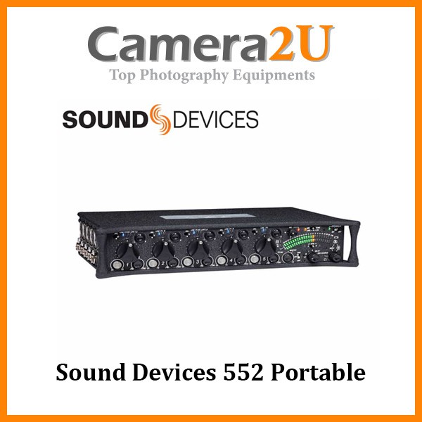 Sound Devices 552 Portable 5-Channel Production Mixer | Camera2u ...