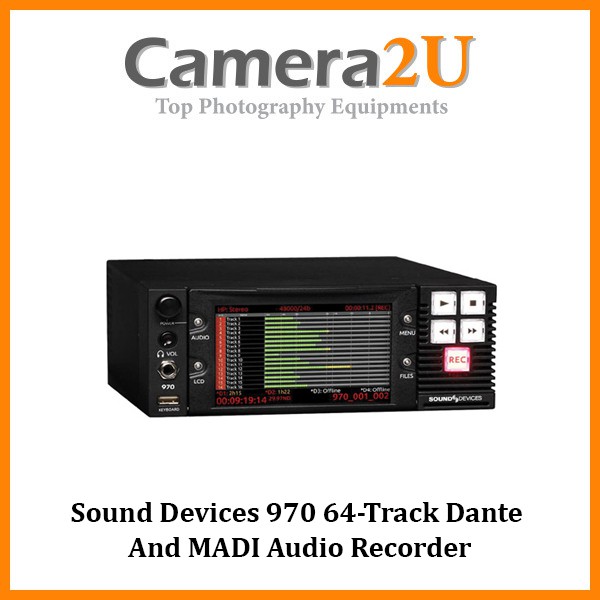 Sound Devices 970 64-Track Dante And MADI Audio Recorder | Camera2u ...