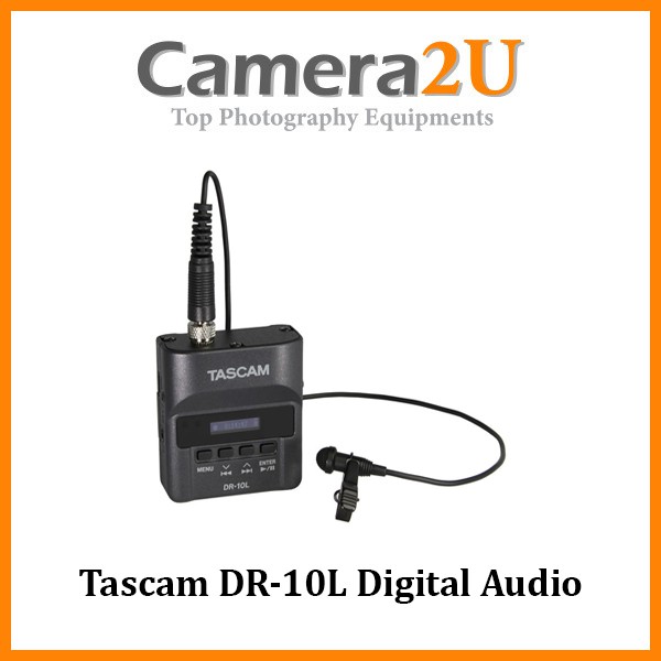 Tascam DR-10L Digital Audio Recorder with Lavalier Mic | Camera2u ...