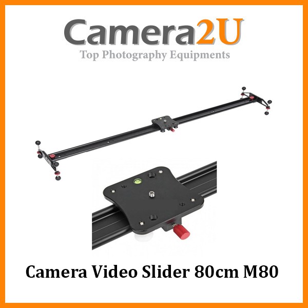 Camera Video Slider 80cm M80 With Smooth Ball Bearing | Camera2u ...