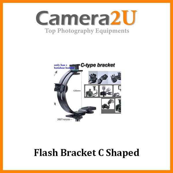 Flash Bracket C Shaped | Camera2u Malaysia Top Camera Equipments Store