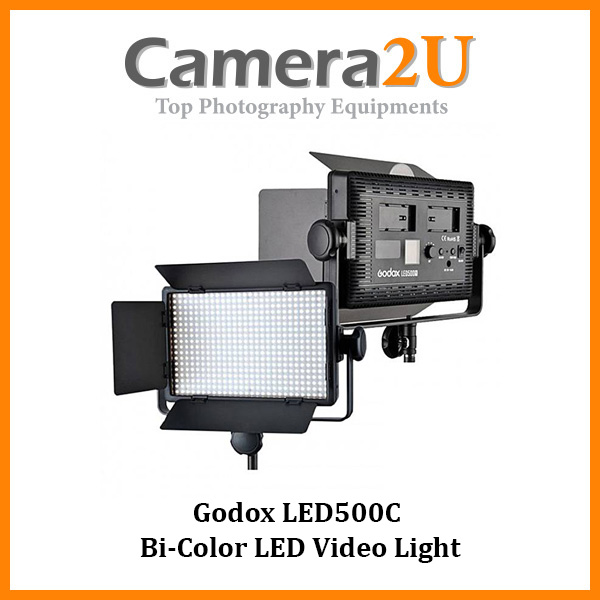 Godox LED500C Bi-Color LED Video Light | Camera2u Malaysia Top Camera ...