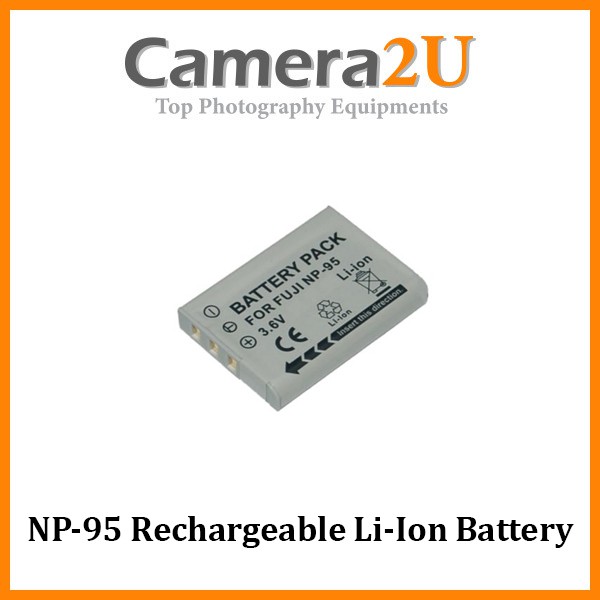 NP-95 Rechargeable Li-Ion Battery NP95 | Camera2u Malaysia Top Camera ...