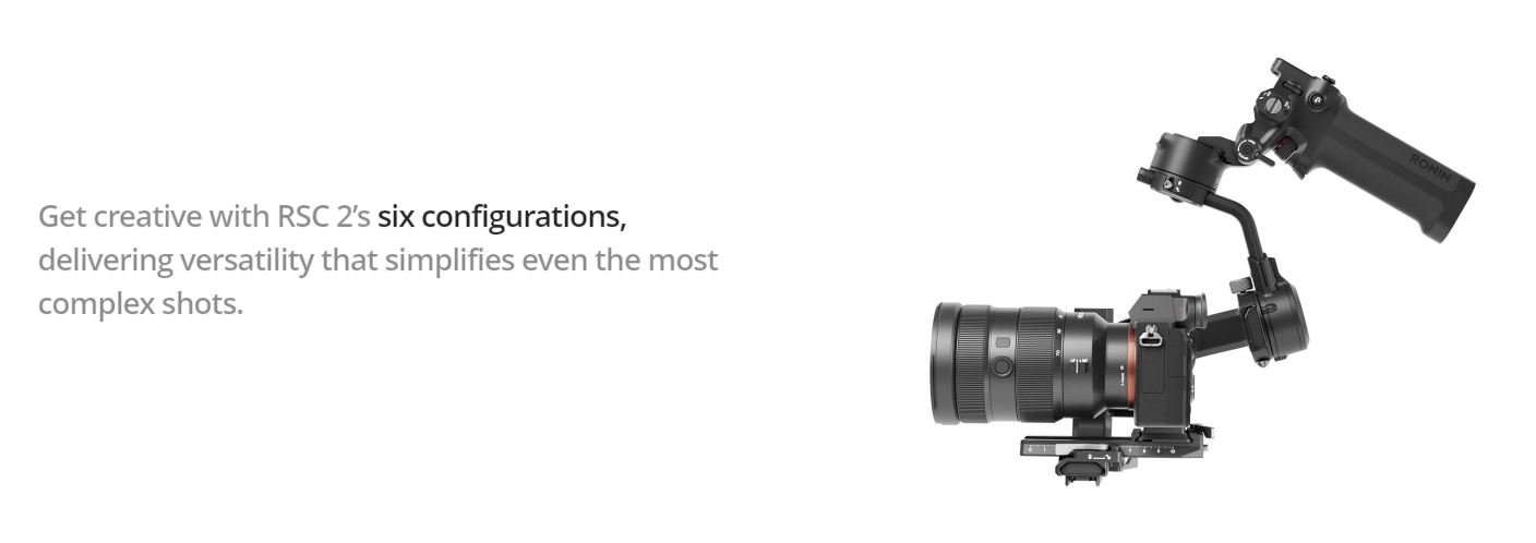 DJI RSC 2 Gimbal Stabilizer Ronin SC2 (Official DJI Malaysia Warranty ...