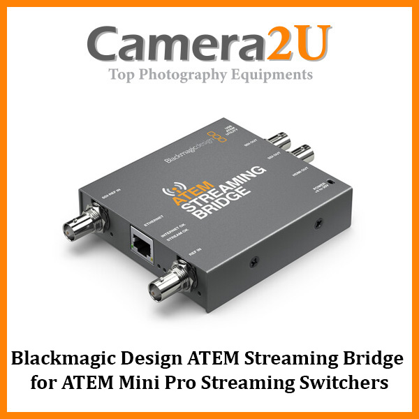 Blackmagic Design ATEM Streaming Bridge for ATEM Mini Pro Streaming ...