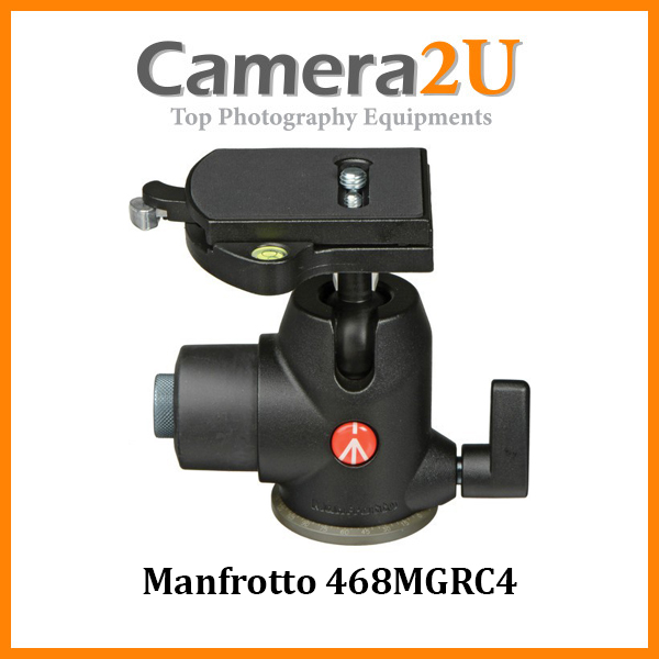 Manfrotto 468MGRC4 Hydrostatic Ball Head with 410PL Quick Release Plate