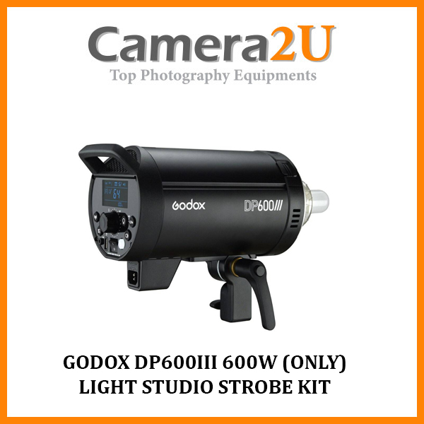 GODOX DP600III 600W (ONLY) LIGHT STUDIO STROBE KIT | Camera2u Malaysia ...