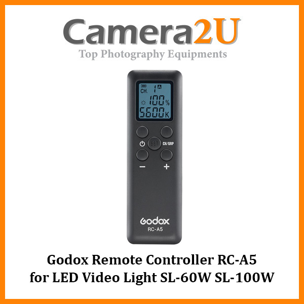 Godox Remote Controller RC-A5 RCA5 for LED Video Light SL-60W SL60W SL ...