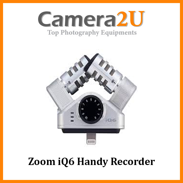 Zoom iQ6 Handy Recorder for iOS Devices