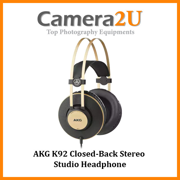 AKG K92 Closed-Back Stereo Studio Headphone K-92 K 92 | Camera2u ...