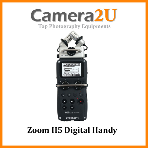 Zoom H5 Digital Handy Sound Recorder w/ Interchangeable Microphone