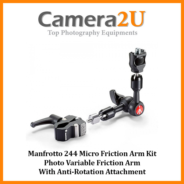 Manfrotto 244 Micro Friction Arm Kit Photo Variable Friction Arm With ...