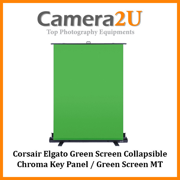 Corsair Elgato Green Screen Collapsible Chroma Key Panel / Green Screen ...